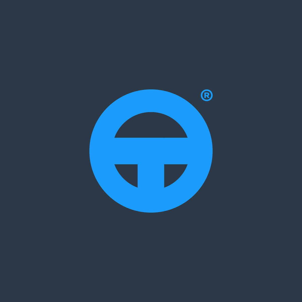 "T" Circular Logo – OptionMarks