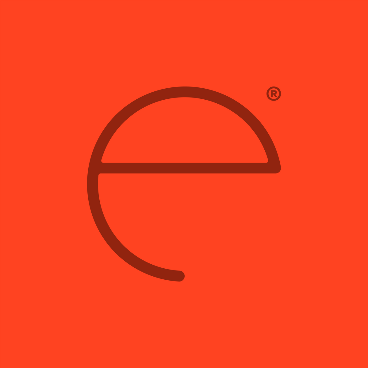 "E" Minimalistic Logo – OptionMarks