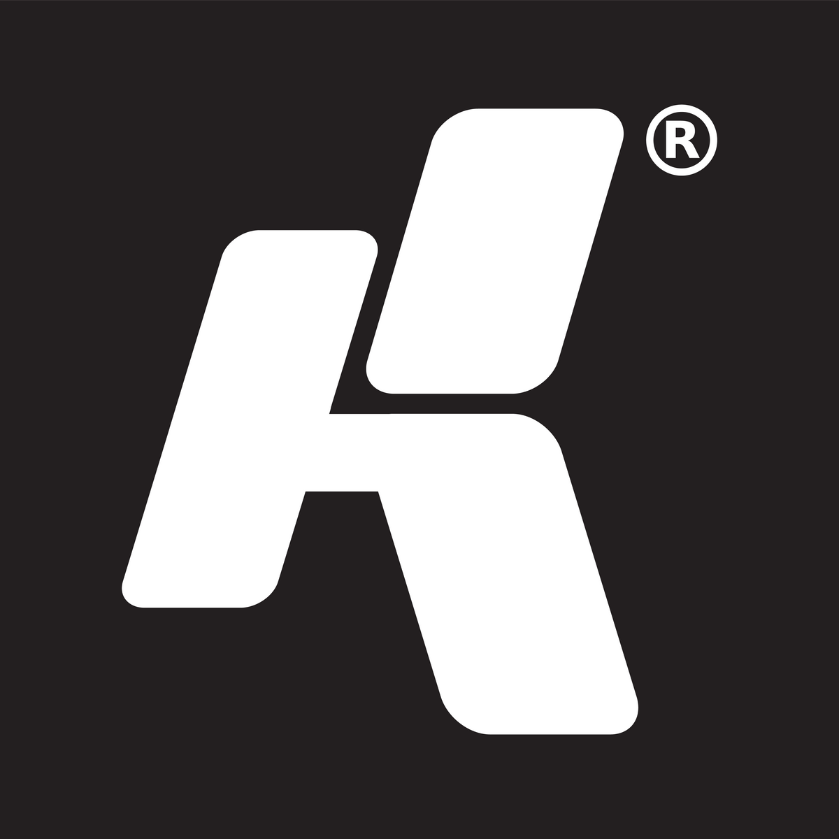 "K" Retrofuturistic Logo – OptionMarks